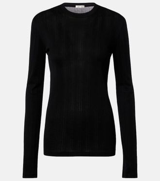 The Row Top Dantea aus Baumwoll-Jersey