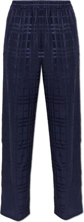 Burberry Selkie Seidensweathose - - Trousers - Damen - Blau - S