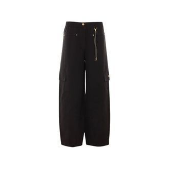 Liu Jo Damen, Hosen, Schwarzk, SGr&ouml;&szlig;e