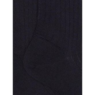 Dor&eacute; Dor&eacute; Chaussettes hautes c&ocirc;tel&eacute;es en laine m&eacute;rinos