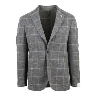 L.B.M. 1911 L.b.m. 1911, Homme, Vestes, Gris, Taille: M Sfiancato Blazer