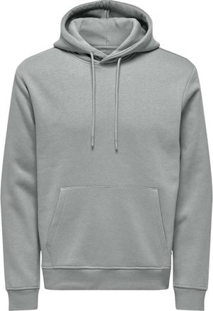 Only & Sons Herren Onsconnor Reg Sweat Hoodie Noos, Mirage Gray, L EU
