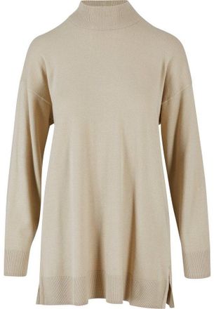 Urban Classics Rundhalspullover Urban Classics Damen Ladies Knitted Eco Viscose Sweater (1-tlg)