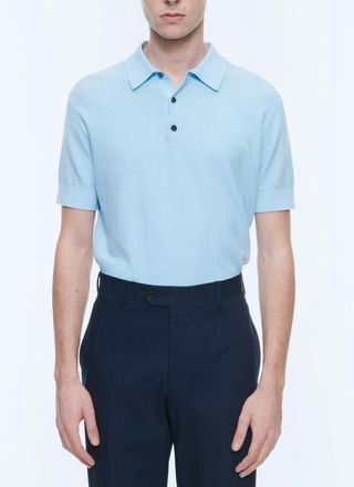 Fursac Polo en coton et cachemire - Taille XXL - Homme