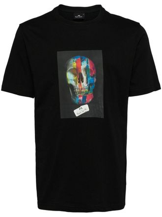 Paul Smith t-shirt en coton biologique - Noir