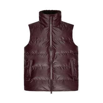 Rains Femme, Vestes, Brun, Taille: 40 FR Alta Vision Puffer Vest
