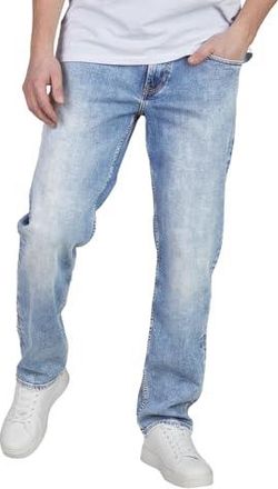 Cross Jeans Jean stretch pour homme Coupe confort/d&eacute;contract&eacute;e Antonio Pantalon jean Denim Bleu Noir 30 31 32 33 34 36 38 40, 33W / 34L