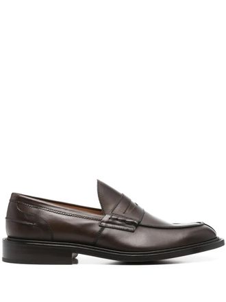 Trickers mocassins en cuir - Marron