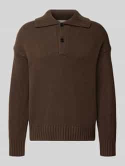 Selected Pullover mit Polokragen