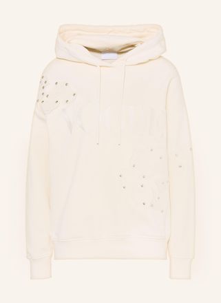 VOGUE Collection Vogue Collection Hoodie Mit Nieten beige