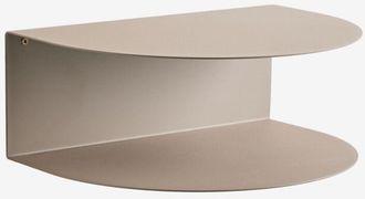 Sklum Étagère en acier inoxydable Taifa SKLUM Moka Brown