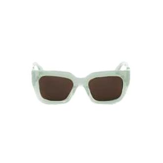 Off-white Femme, Accessoires, Brun, Taille: 52 MM Mystic Lunettes de soleil
