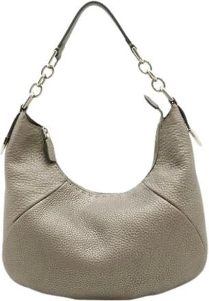 Fendi Pre-owned Sac bandouli&egrave;re Selleria - Femme - Pre-owned - Gris - Taille: ONE Size