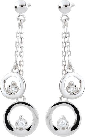 Edenly Ohrringe Odalie - Weißgold