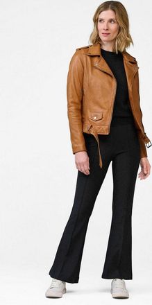 Ricano Lederjacke Maja vegetarisch gegerbtes Lamm Nappa Leder