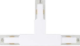 Eglo Zubeh&ouml;r f&uuml;r Schienensystem Easy Track, T-Verbinder f&uuml;r Schienenleiste aus Kunststoff in Wei&szlig;