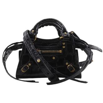 Balenciaga Sac bandouli&egrave;re Pochette Vintage Pre-owned - Femme - Pre-owned - Noir - Taille: ONE Size