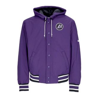 Nike Courtside City Edition Jacke - - Sport - Herren - Lila - XL
