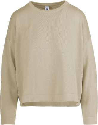 Bomboogie Femme, Pulls, Beige, Taille: 44 FR Pull ras du cou