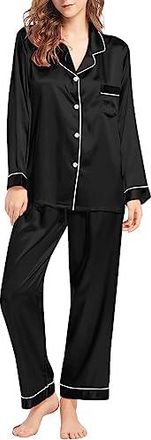 Generic Ensemble de pyjama pour femme &agrave; manches longues, v&ecirc;tements de nuit confortables, ensemble de pyjamas, pyjama ample pour femme, v&ecirc;tements de nuit pour 