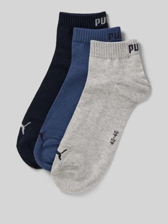 Puma Sneakersocken mit Logo im 3er-Pack