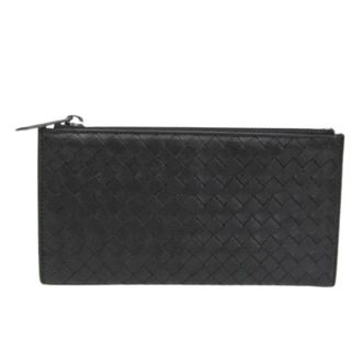 Bottega Veneta Pre-owned Lange Geldb&ouml;rse (Bi-Fold) - - Pre-owned - Herren - Schwarzk - ONE SIZE