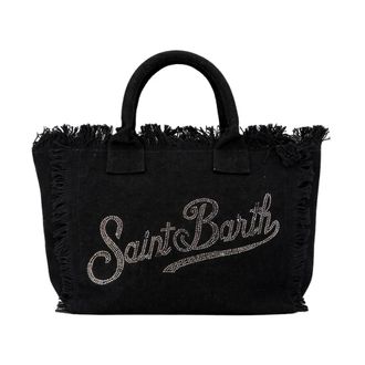 MC2 Saint Barth Femme, Sacs, Noir, Taille: ONE Size Vanity Tote Bag