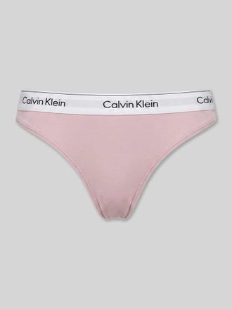 Calvin Klein Underwear String aus Baumwoll-Modal-Mix