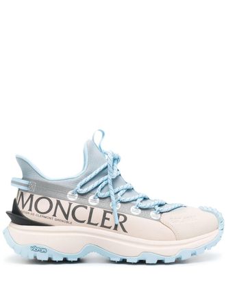 Moncler baskets Trailgrip Lite2 &agrave; logo imprim&eacute; - Bleu