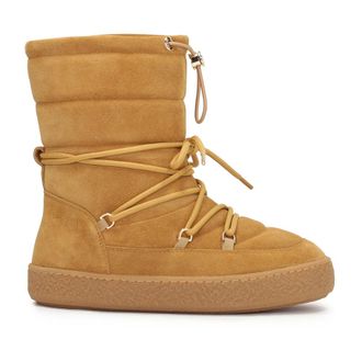 Kazar Wildleder Schneestiefel mit hohem Schaft - - Shoes - Damen - Braun - 40 EU