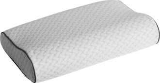 Abakuhaus Contour Memory Foam Kissen, gegen Migräne und chronische Kopfschmerzen Entspannungskissen Inklusive Reissverschluss Schutzbezug mit Jacquard Musterung