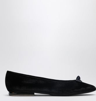 Loro Piana Primula ballet flats in black velvet