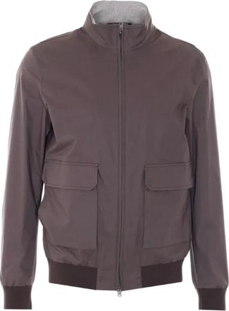 Herno Homme, Vestes, Brun, Taille: XL Bomber Jacket