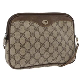 Gucci Pre-owned Vintage GG Canvas Schultertasche - - Pre-owned - Damen - Beige - ONE SIZE