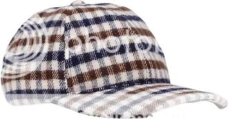 Aquascutum Homme, Accessoires, Multicolore, Taille: ONE Size Casquette de baseball Club Check