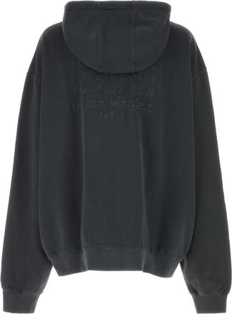 Maison Margiela Charcoal Exterior: Cotton Giacche E Gilet Jacket
