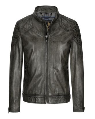 Belstaff Hochwertige Lederjacke mit Stepp-Design, Outlaw 2.0 in