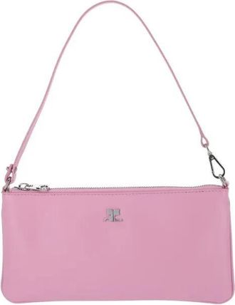 Courr&egrave;ges Hobo Bags - Structured Pink Bag With Minimalist Design - Gr. unisize - in Rosa - f&uuml;r Damen