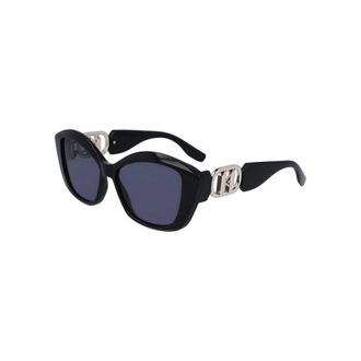 Karl Lagerfeld Femme, Accessoires, Noir, Taille: ONE Size Lunettes de soleil &agrave; monture inject&eacute;e avec verres d&eacute;grad&eacute;s