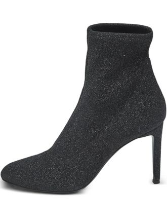 Giuseppe Zanotti glitter ankle boots - Schwarz
