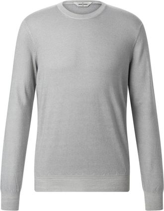 Gran Sasso Homme, Pulls, Gris, Taille: M Cashmere Tricots
