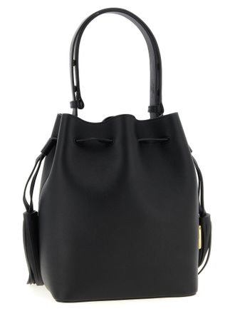 Valentino Garavani Womens Black Calfskin Shoulder Bag