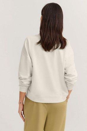 Bugatti Sweatshirt mit Print aus elastischer Baumwollqualit&auml;t