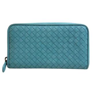 Bottega Veneta Pre-owned Leder Portemonnaies - - Pre-owned - Damen - Blau - ONE SIZE
