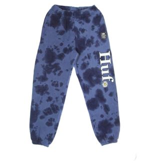 HUF Blumige Fleece-Sweatpants Navy Blau - - Trousers - Herren - Blau - L