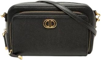 Dior Pre-owned Caro Double Pouch - Femme - Pre-owned - Noir - Taille: ONE Size
