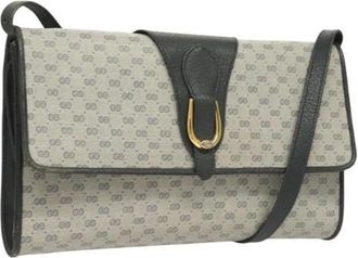 Gucci Pre-owned Cuir sacs-gucci - Femme - Pre-owned - Bleu - Taille: ONE Size