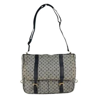 Louis Vuitton Pre-owned Monogram Mini Messenger Bag - - Pre-owned - Damen - Blau - ONE SIZE