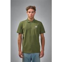Moncler Embroidered Logo Cotton Piquet Polo Shirt