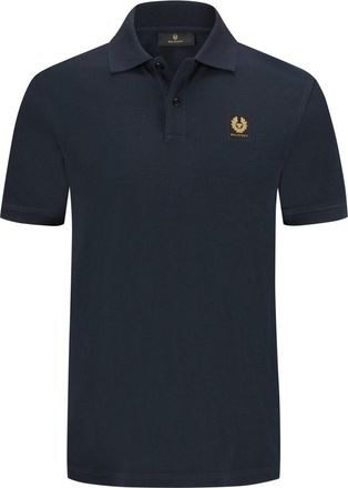 Belstaff Piqu&eacute;-Poloshirt mit Logo-Aufn&auml;her in